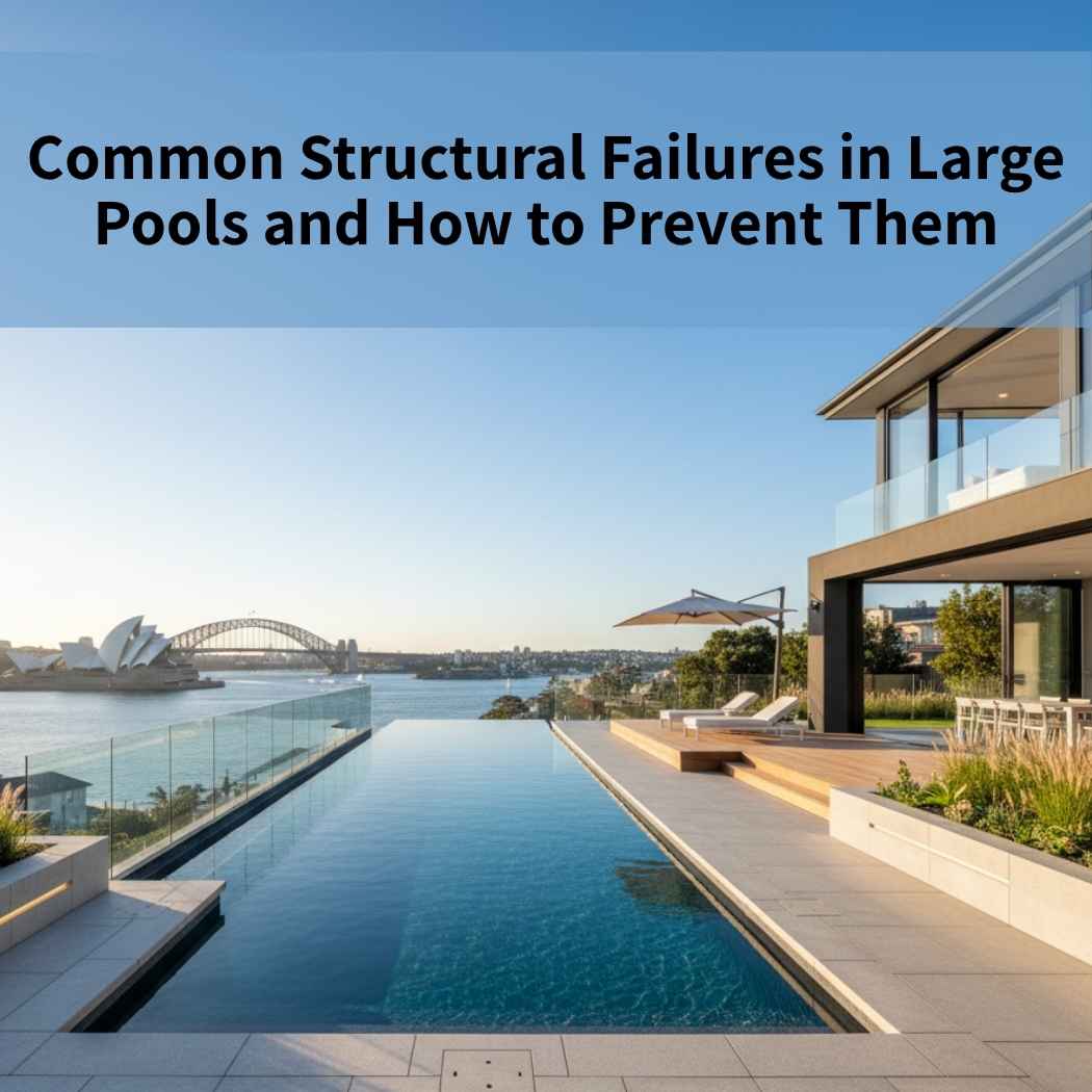 Large Pools: Common Structural Failures & How to Prevent Them